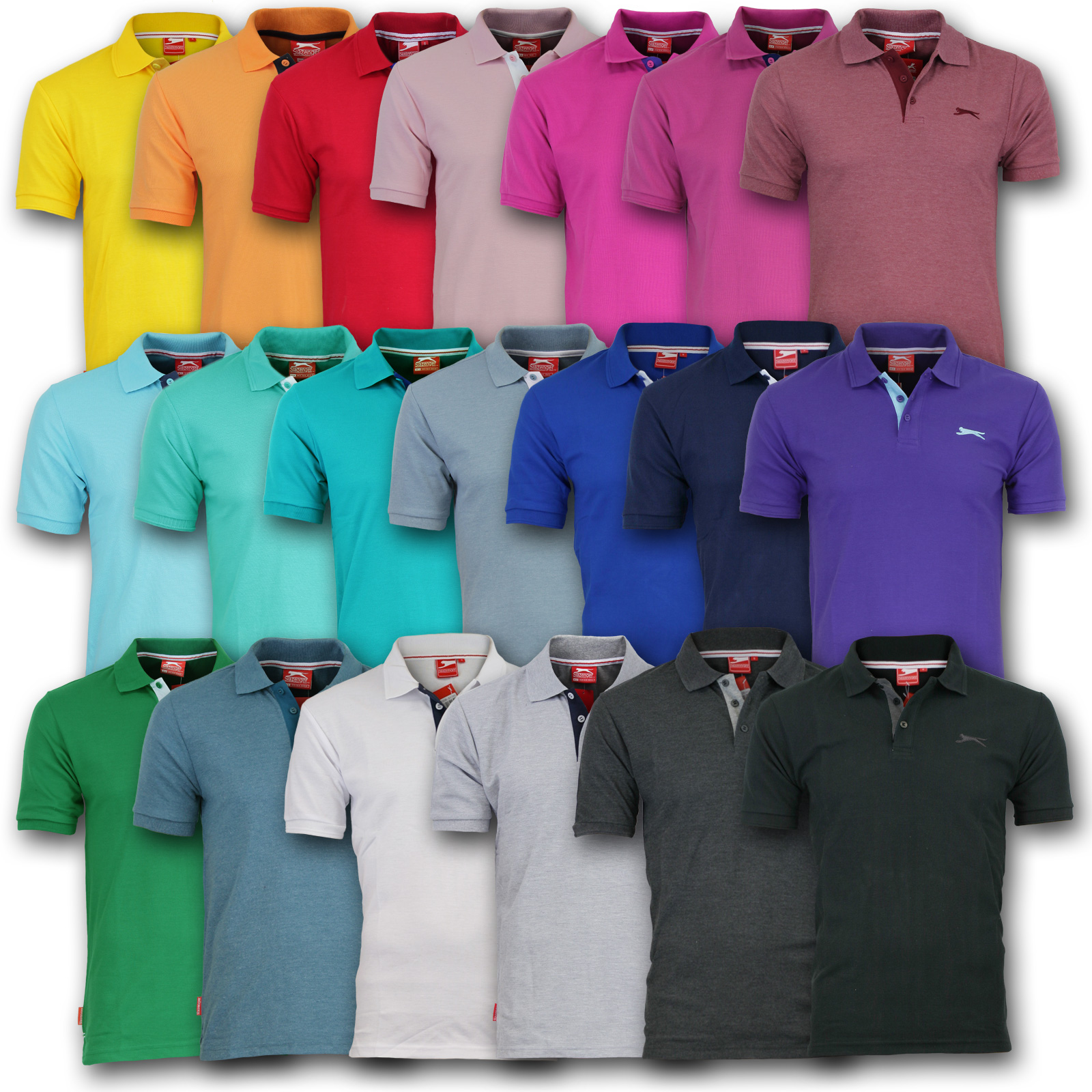 SLAZENGER Polohemd Polo Shirt Poloshirt Hemd S M L XL XXL XXXL XXXXL ...